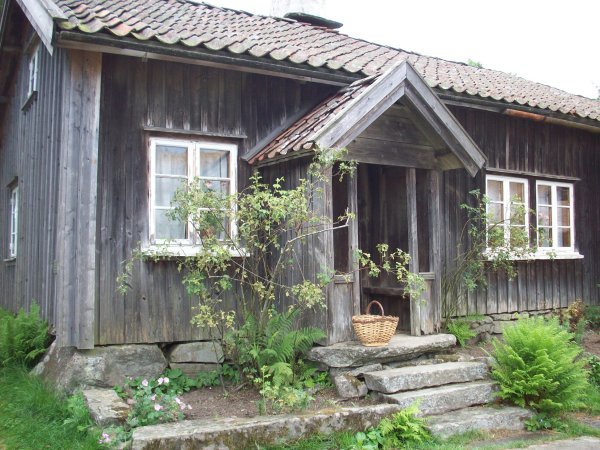 Gammal Stuga i Eskhults by från 1600-talet, den 3 augusti 2013