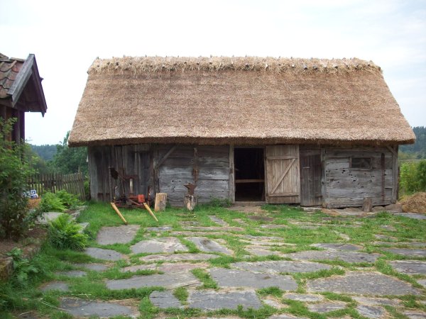 Gammal Stuga i Eskhults by från 1600-talet, den 3 augusti 2013